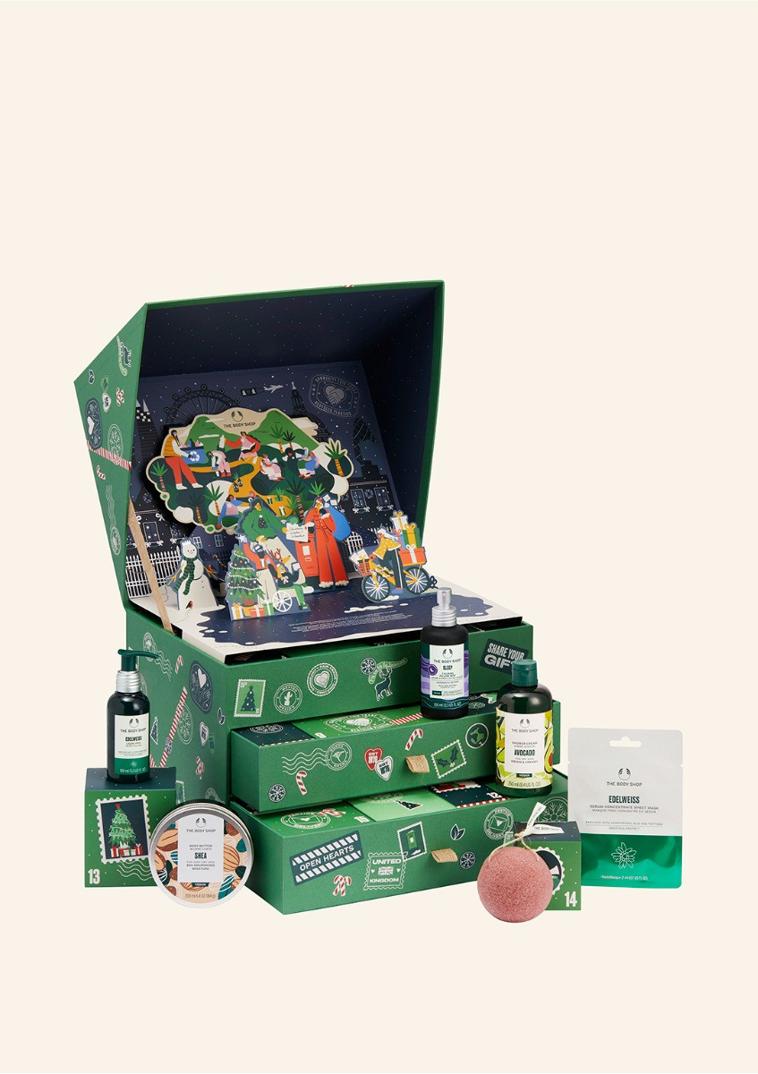 The Body Shop Box of Wishes & Wonders Ultimate-joulukalenteri 2022 ...